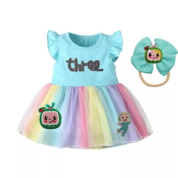 Dresses | Cocomelon Dress Coco Melon Clothes Cocomelon Outfit ...